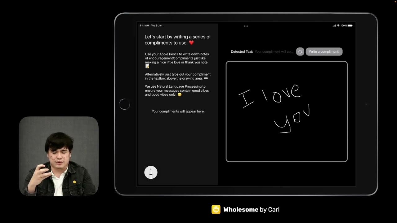 Carl Ian Voller - WWDC22 Swift Student Challenge Winner - YouTube