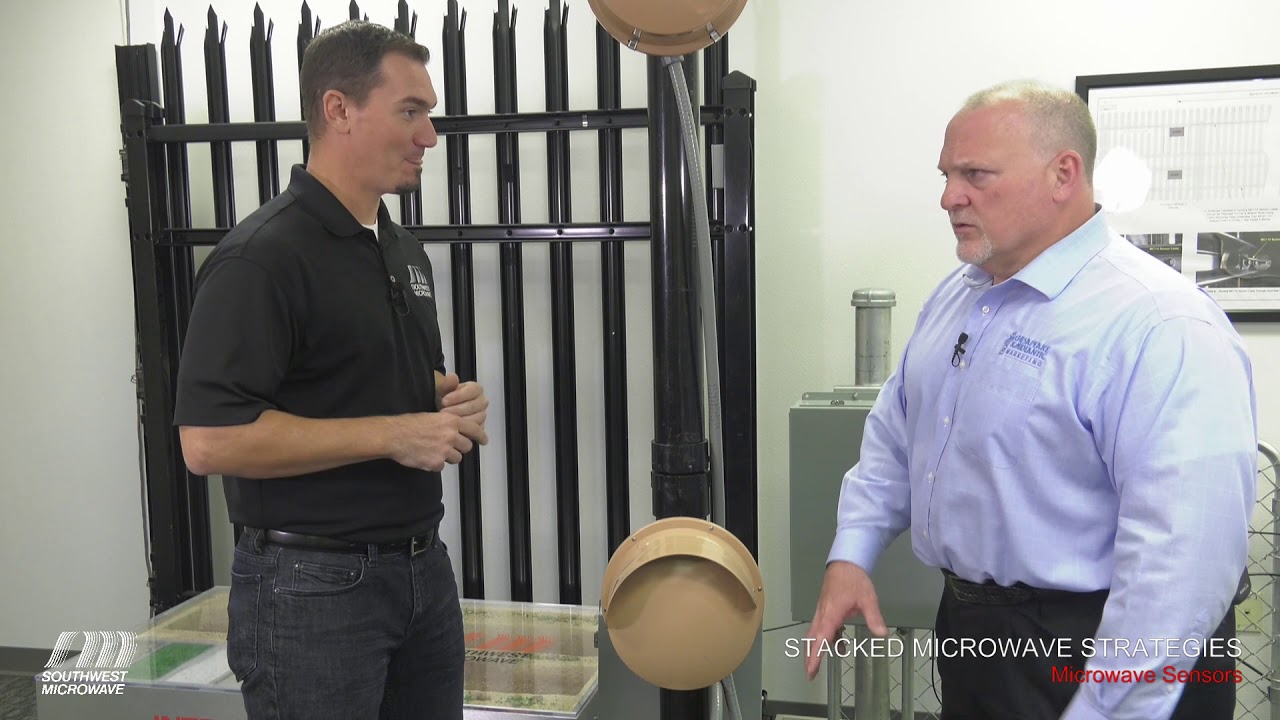 Stacked Microwave Sensor Strategies - Perimeter Security - YouTube