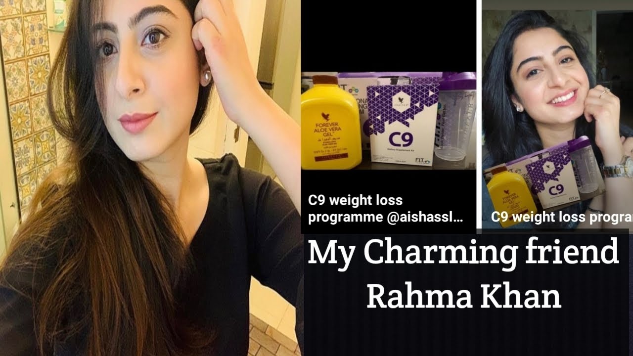 Pakistani charming actress Rahma khan review for C9 (body cleanser ...