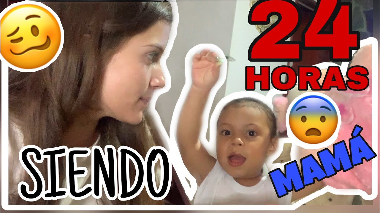 24 HORAS SIENDO MAMÁ 😨😨 / MANU LÓPEZ - YouTube