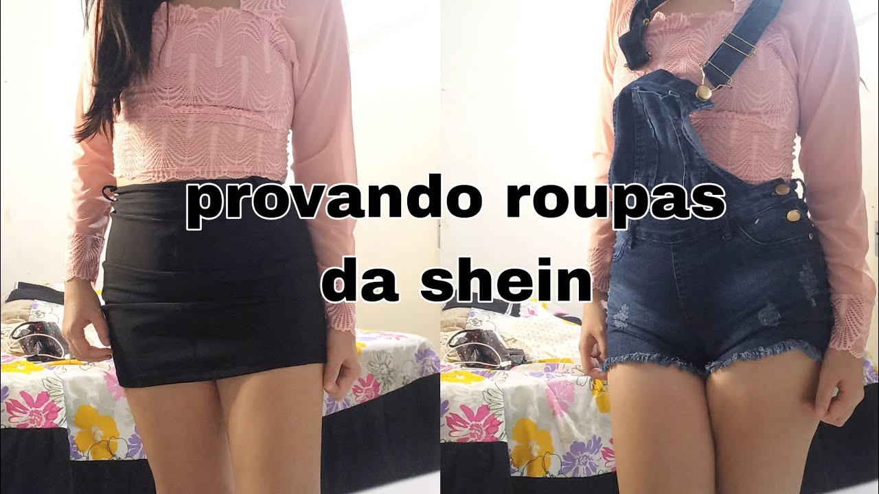 Provando Roupas Da Shein Youtube