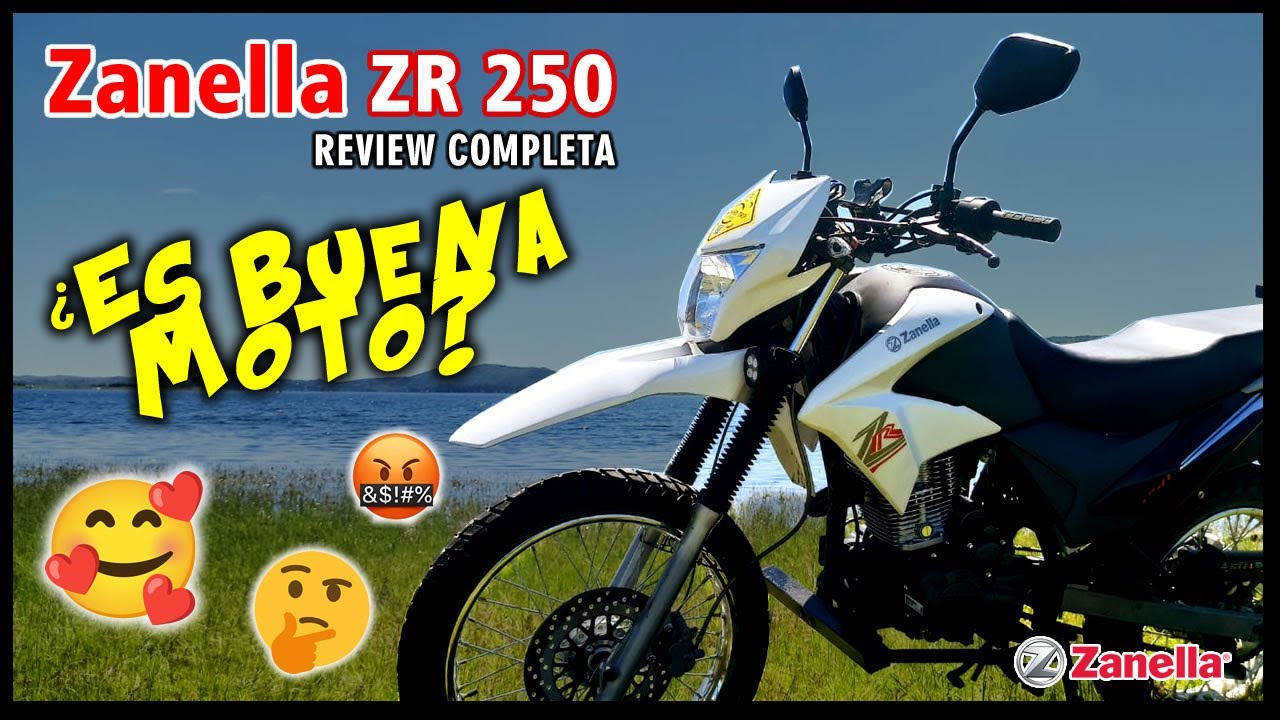REVIEW Zanella ZR 250 - opiniones: Es buena moto? - YouTube