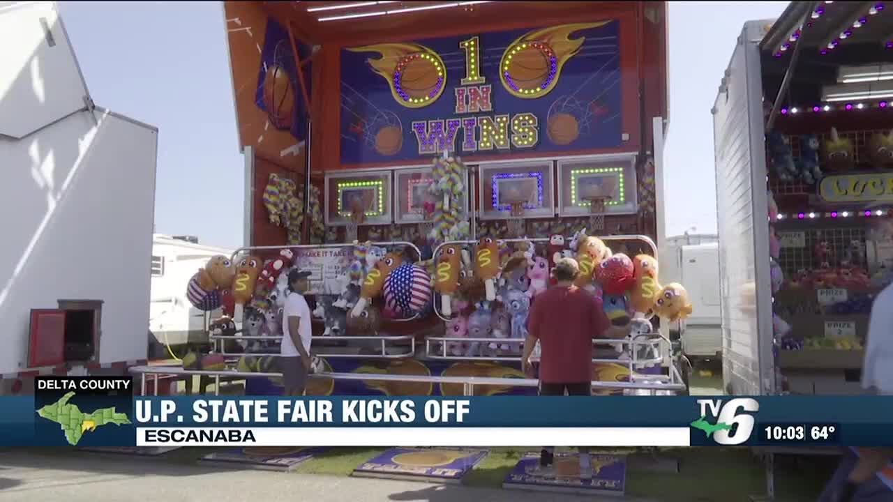 UP State Fair kicks off in Escanaba - YouTube
