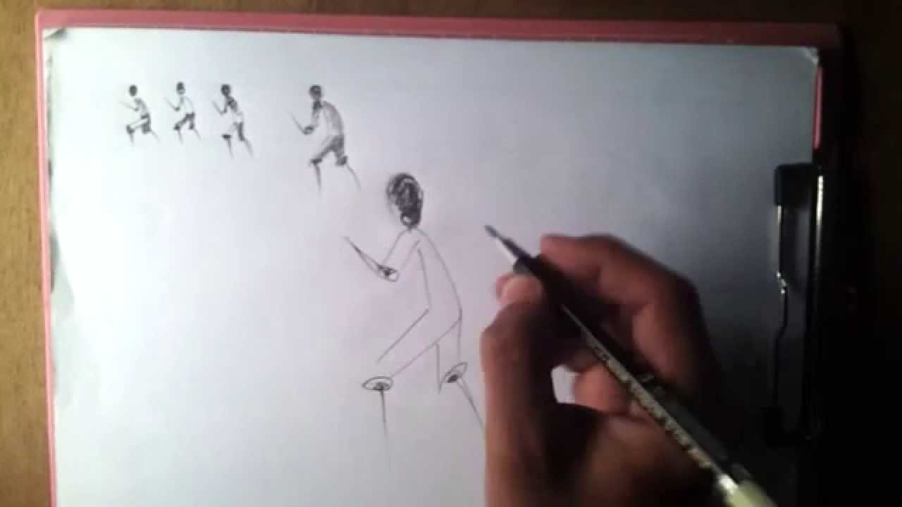 Learn To Draw A People Quickly | Pencil Drawing People - YouTube