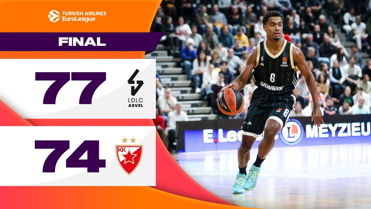 Fight to the Final Second | ASVEL - Crvena Zvezda | BASKETBALL ...