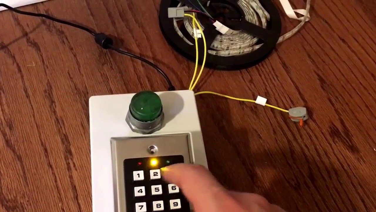 Keypad Conference Room Puzzle - YouTube