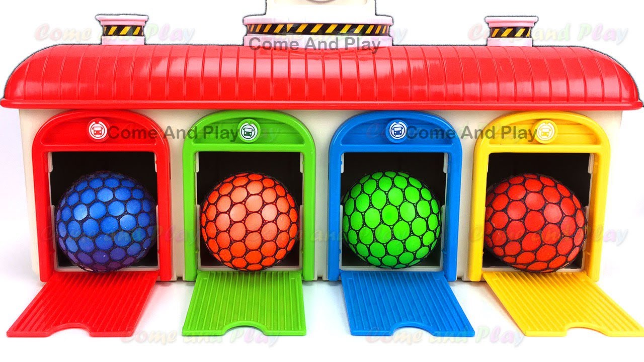 Learn Colors Tayo Tayo Little Bus Garage Parking Playset Learn Sizes ...