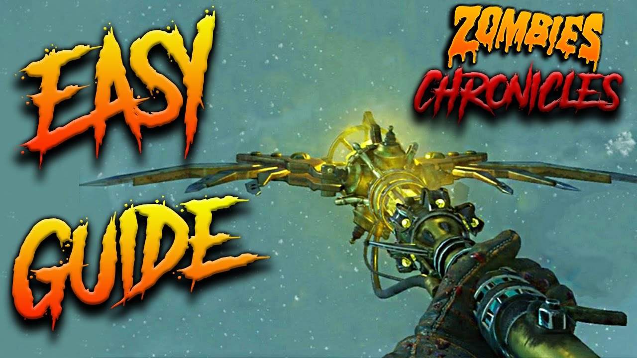 ORIGINS *EASY* WIND STAFF UPGRADE AND BUILD GUIDE! (Zombies Chronicles ...