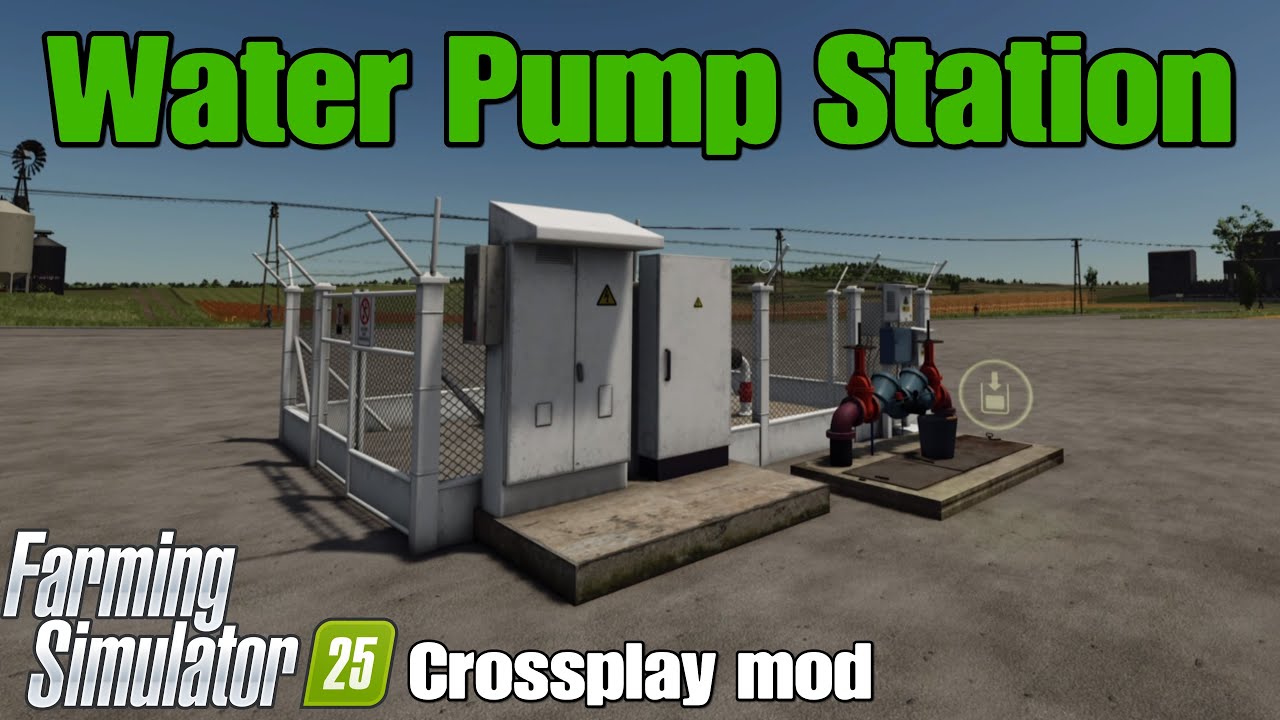 Water Pump Station / FS25 Crossplay mod - YouTube