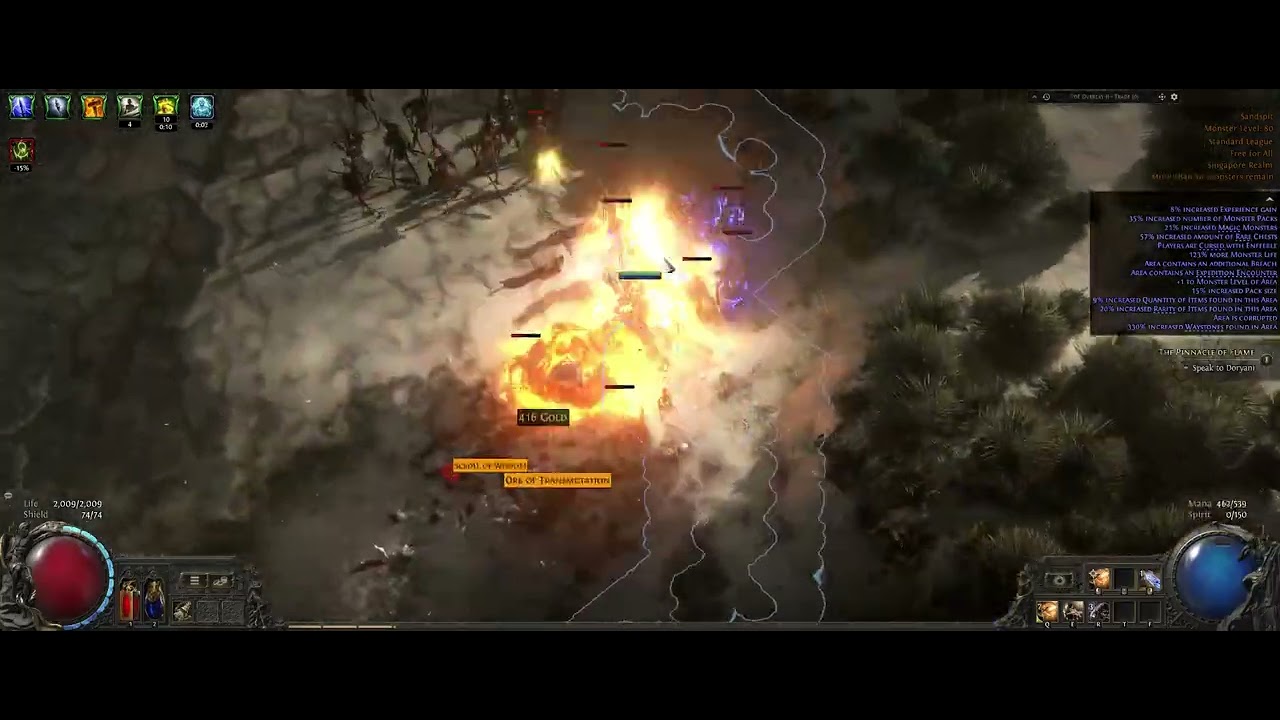 [POE2_EA] Explosive shot Dead eye with Queen of forest setup - YouTube