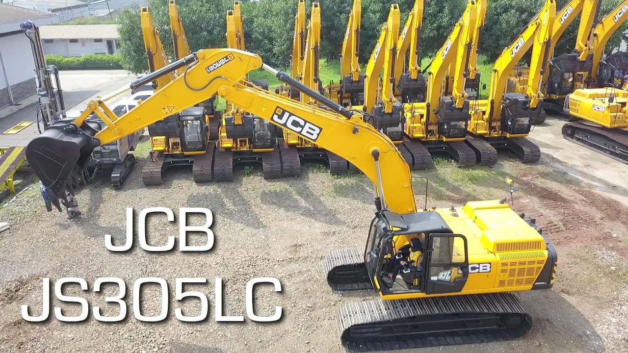 JCB JS305LC Excavator Demo By Devita The Operator - YouTube