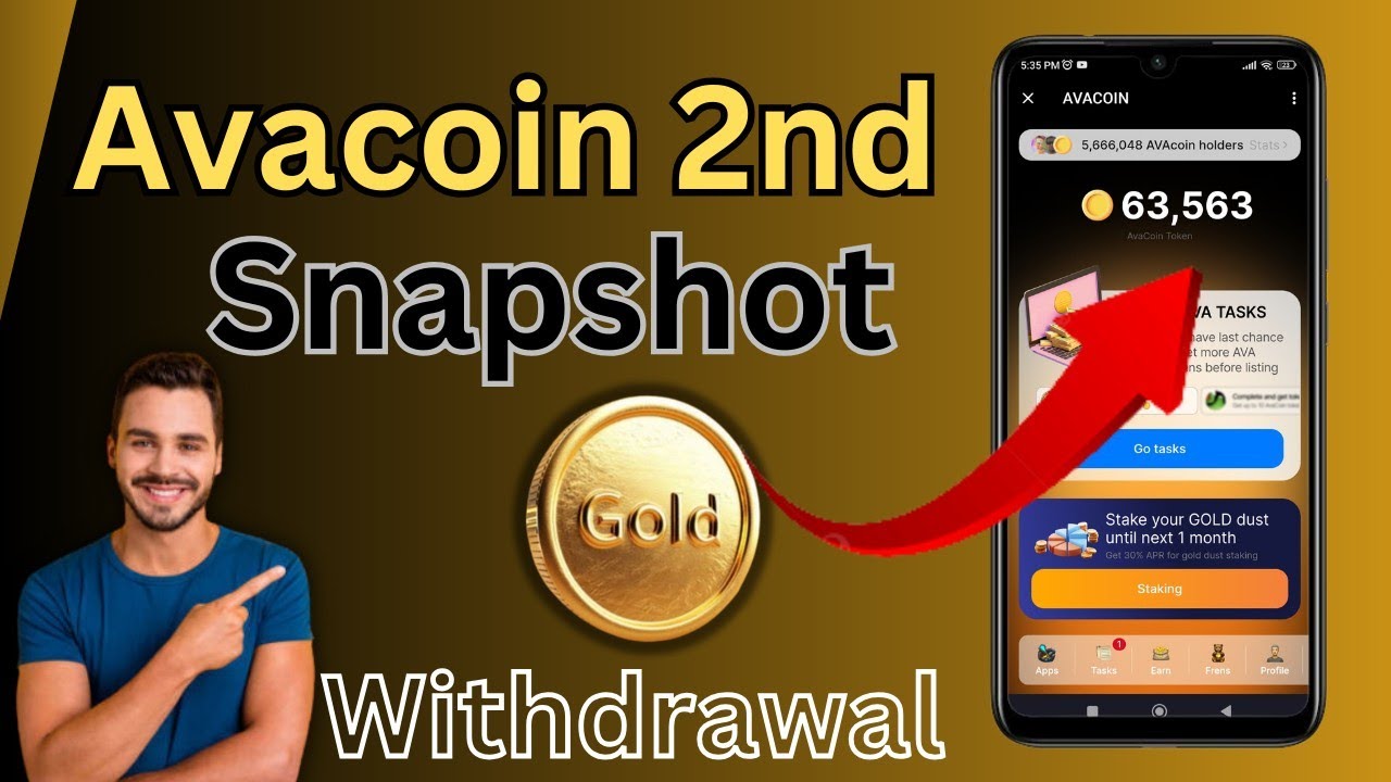 Avacoin እንዴት እንቀበለላለን | AVACOIN 2nd Snapshot Withdrawal | Telegram ...