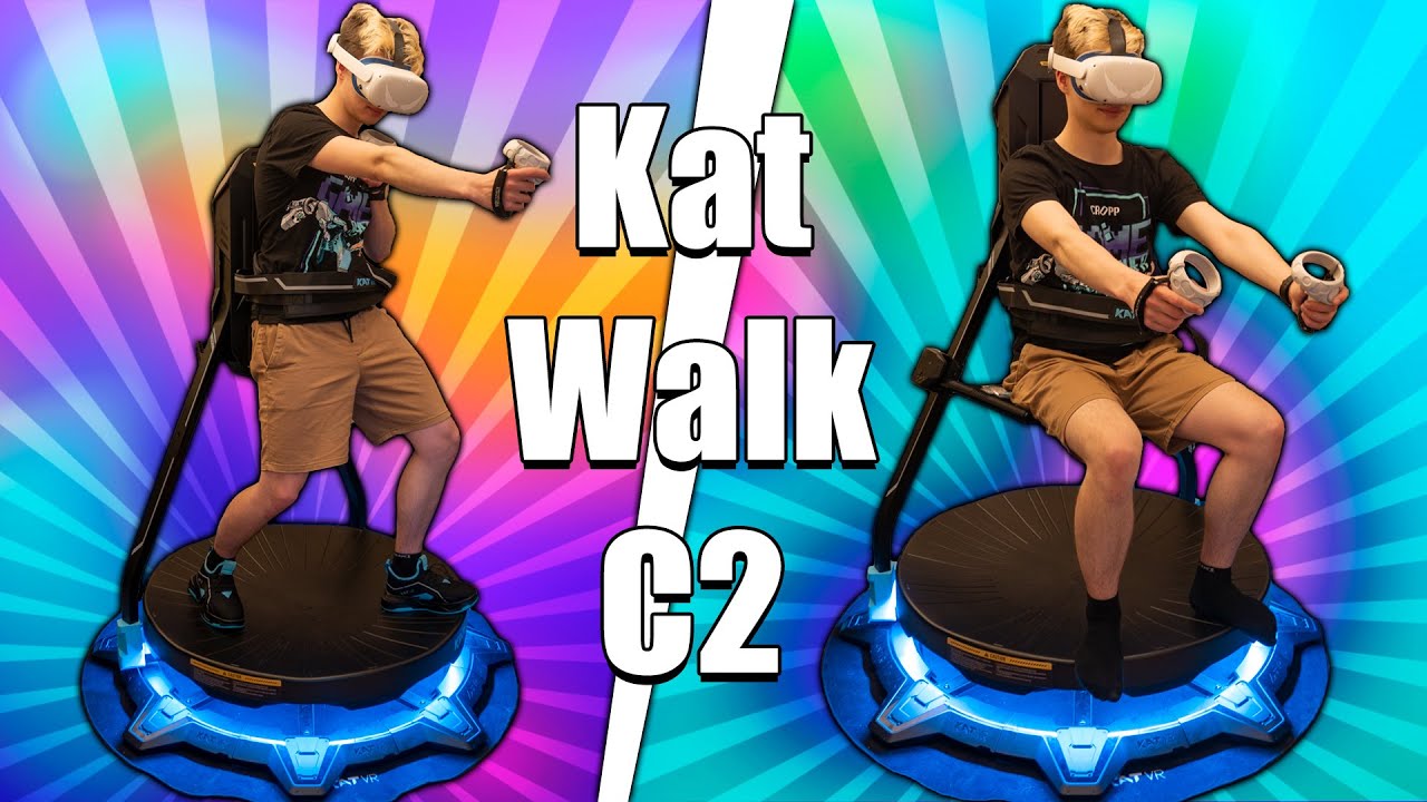 This Is The Latest VR Omni-Directional Treadmill, & It's AMAZING! - YouTube