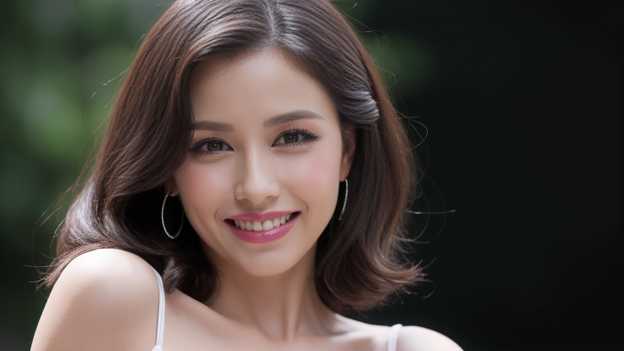 Such a pretty woman. look so attractive! - YouTube