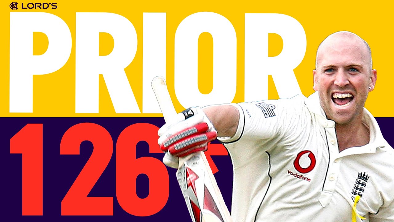 Matt Prior Makes the First Debut Hundred by an Eng 'Keeper! | England v ...