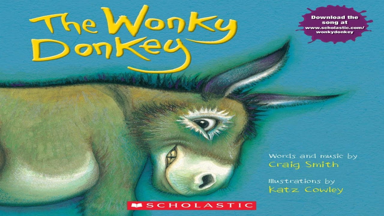 📚 The Wonky Donkey Read Aloud Books For Children Bedtime Stories - YouTube