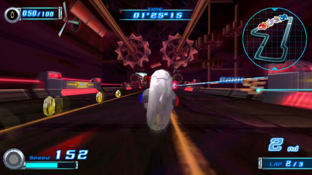 Sonic Riders Zero Gravity - Meteor Tech Sparkworks - SCR-GP (Power ...