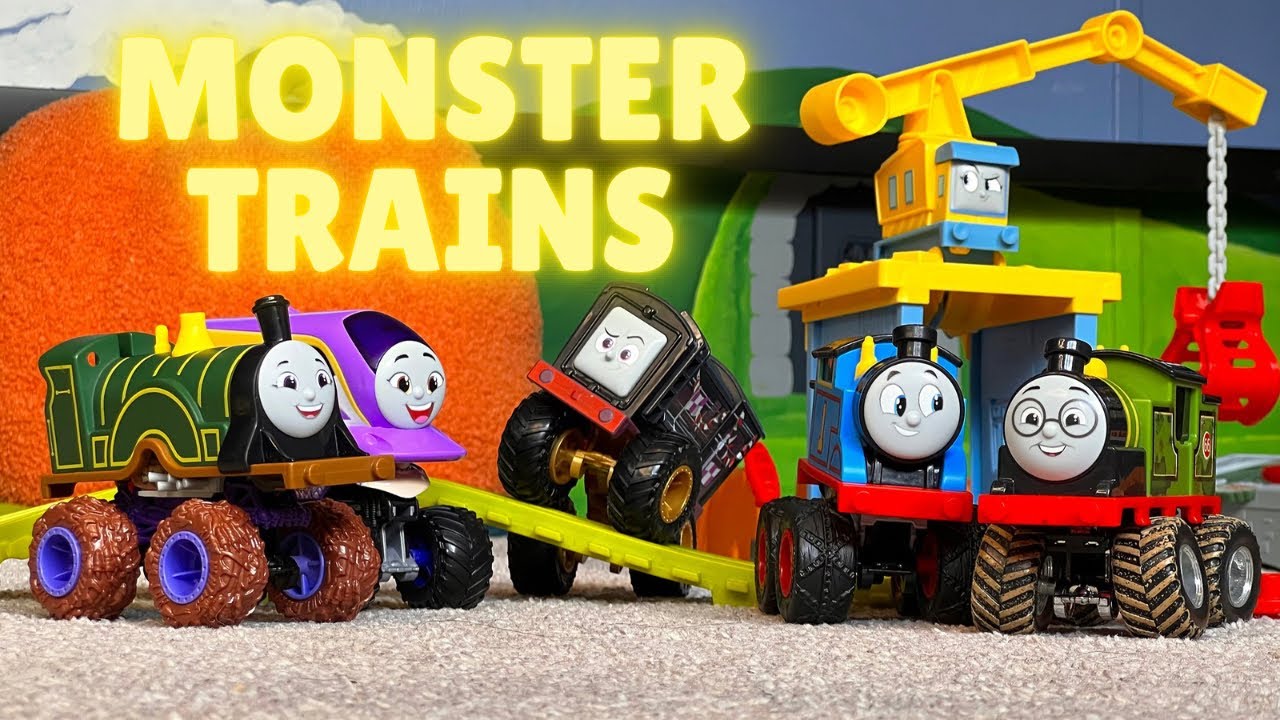 Thomas and Friends Magical MONSTER TRUCK Transformation - YouTube