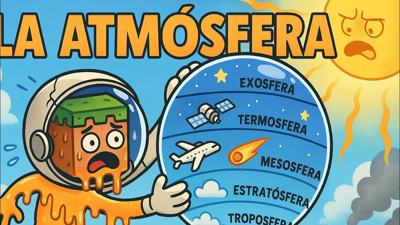 La atmósfera - Aprendiendo GEOGRAFIA en Minecraft - YouTube