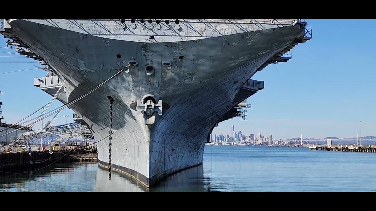 USS Hornet CVS-12, at Former Naval Air Station Alameda. - YouTube