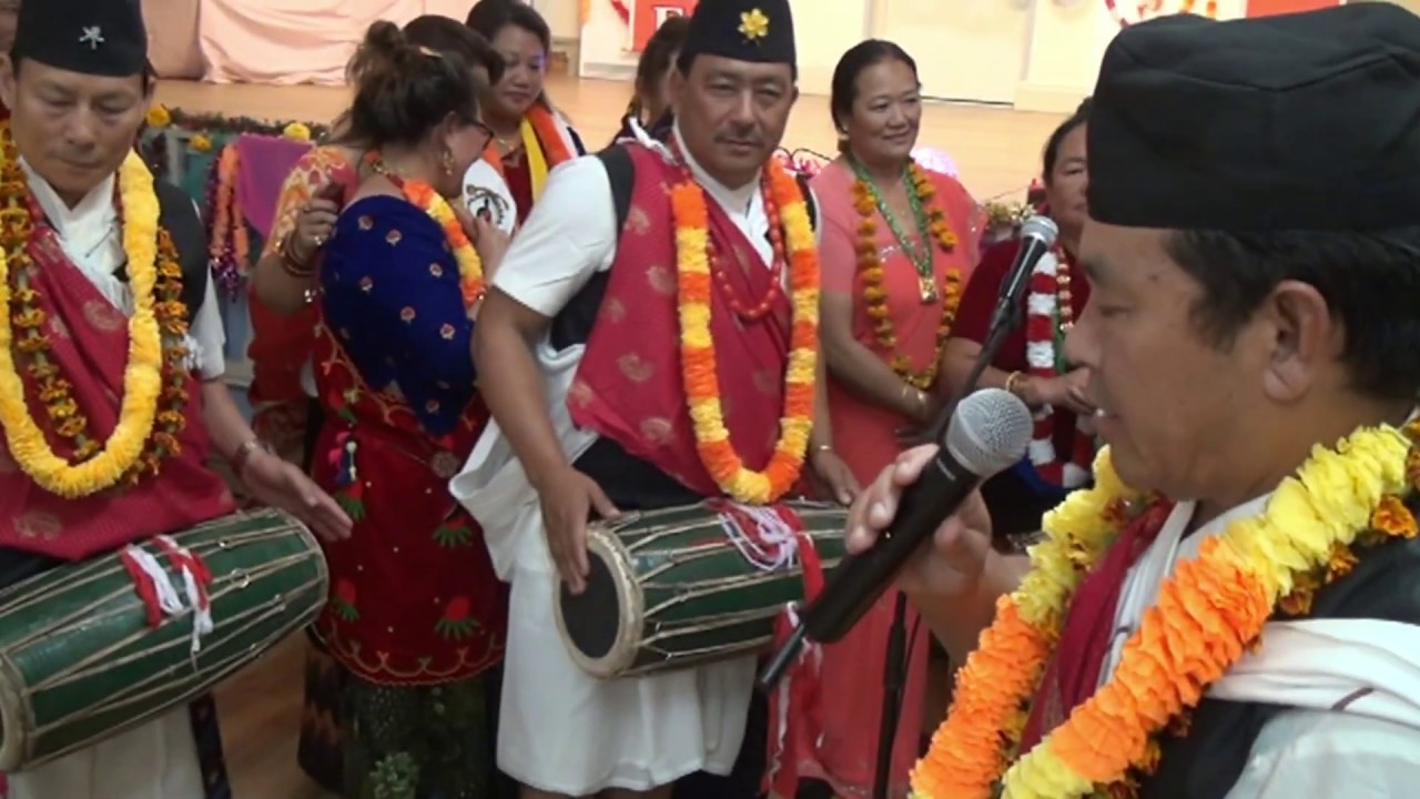 Pun Magar samaj uk महिला समूह को देउसी भैलो कार्यक्रम २०१९,2019 - YouTube