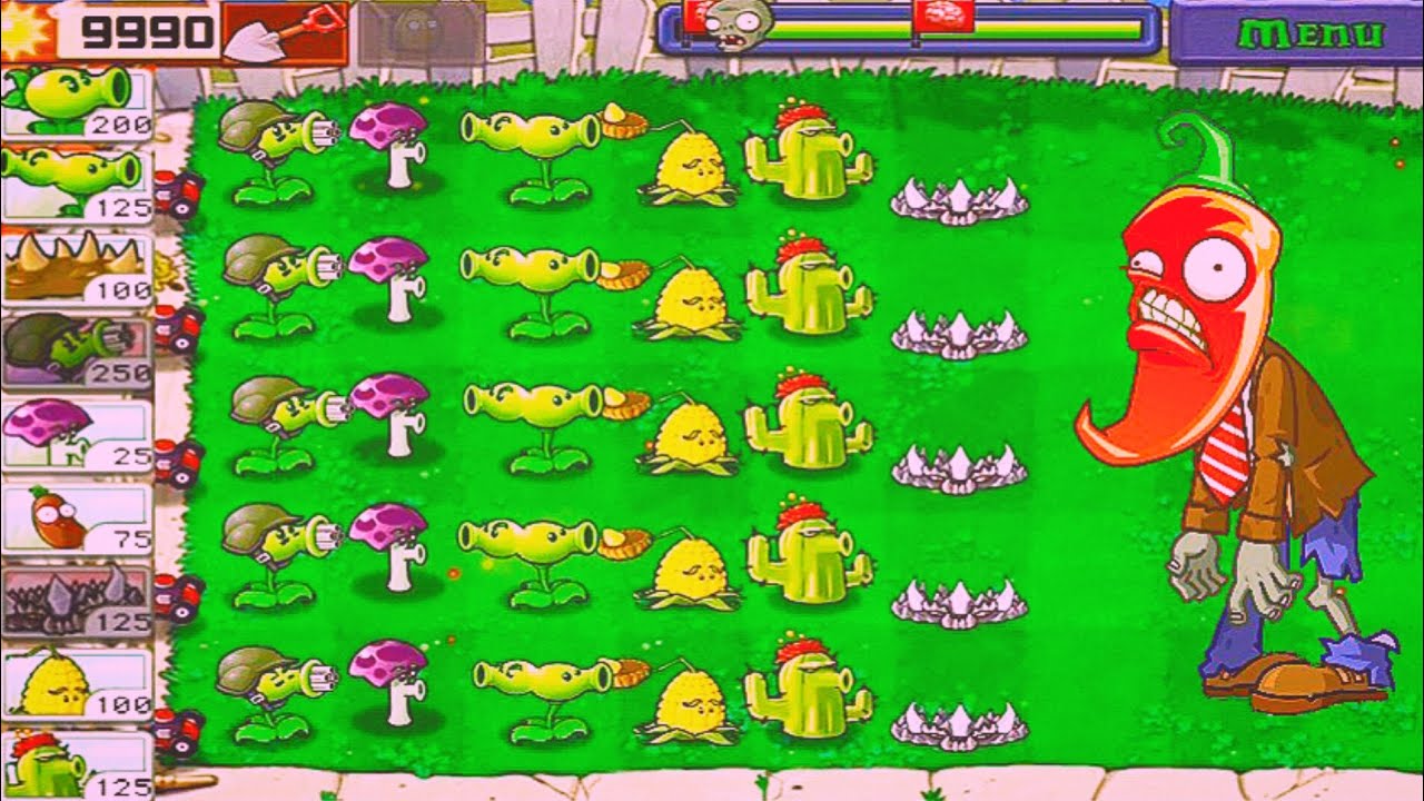 Plants vs Zombies | Adventure Day | Level! (7-8) GAMEPLAY FULL HD 1080p ...