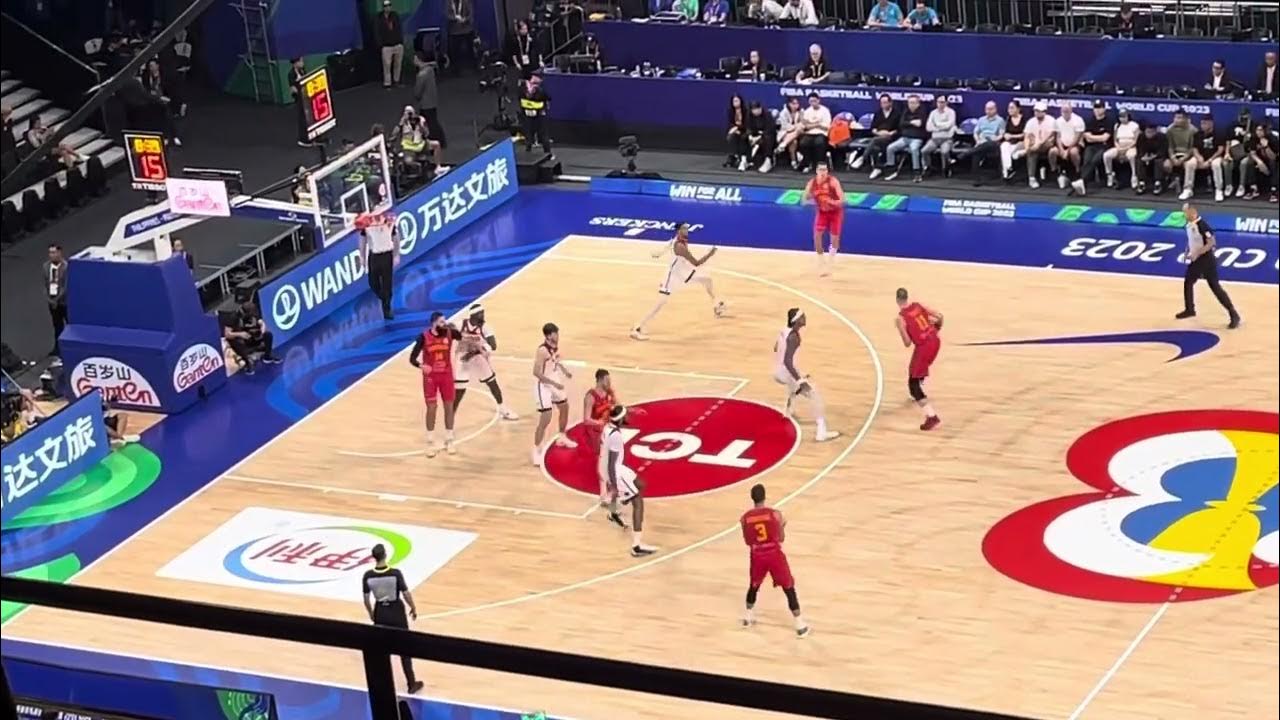 USA vs Montenegro 4Q FIBA World Cup 2023 Basketball Clash : Defensive Showdown: Shots miss the ...