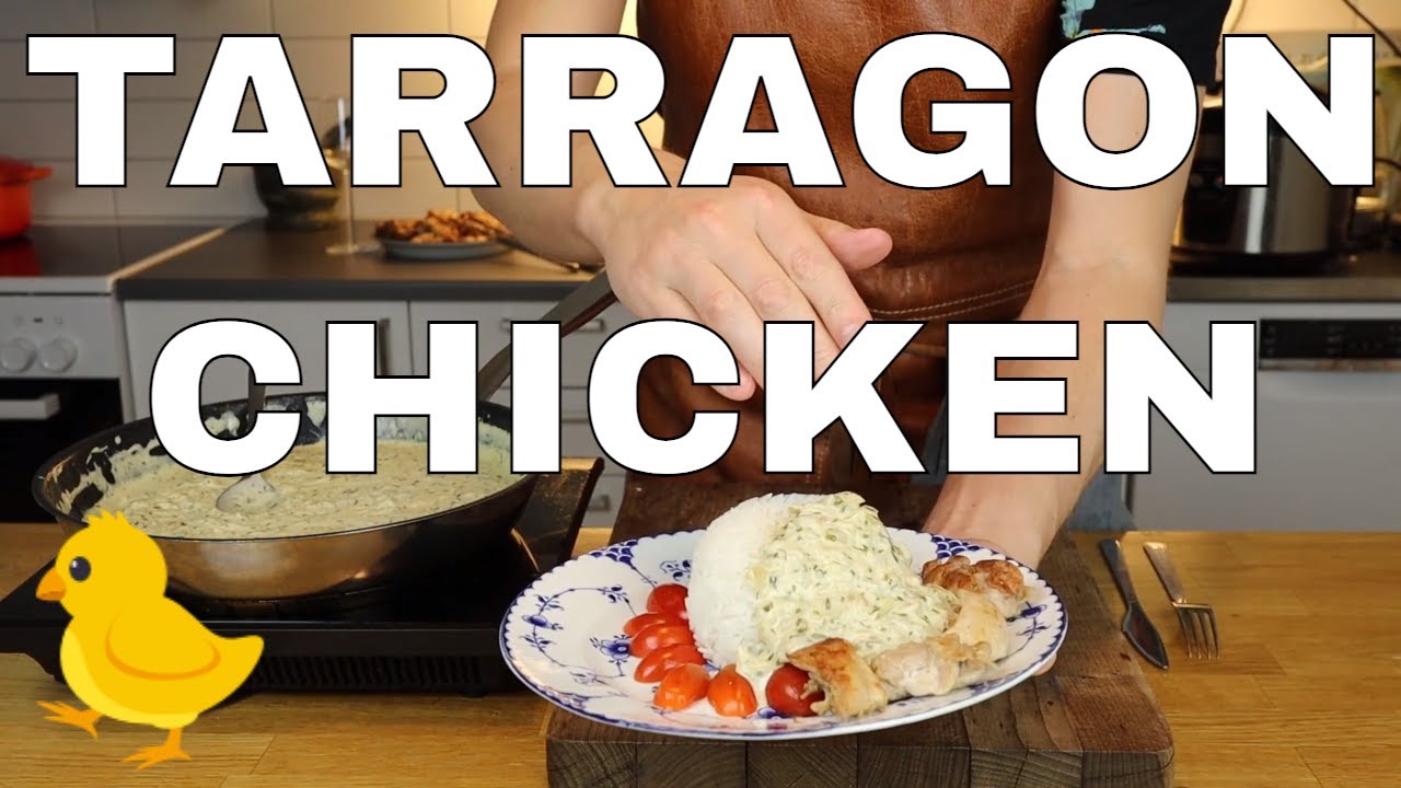SIMPLE CHICKEN RECIPE - How to cook Creamy Tarragon Chicken Recipe ...
