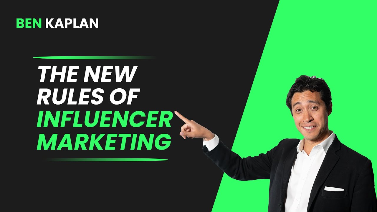 The New Rules of Influencer Marketing 2022 Webinar | with CEO Ben Kaplan - YouTube
