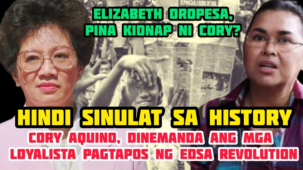 MGA LOYALISTA DINEMANDA NI CORY PAG TAPOS NG EDSA 1986 - YouTube