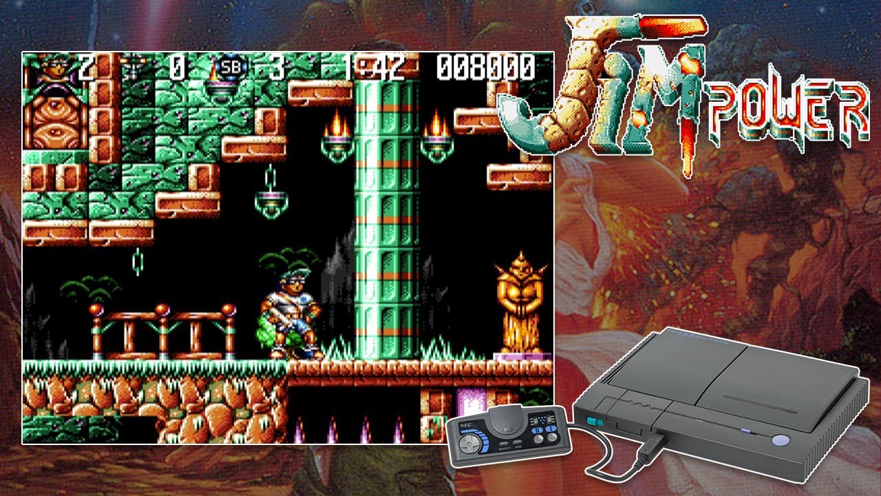 🎮 JIM POWER 🔸 PC Engine 🔸 Digne de l'AMIGA ? 🤔 - YouTube