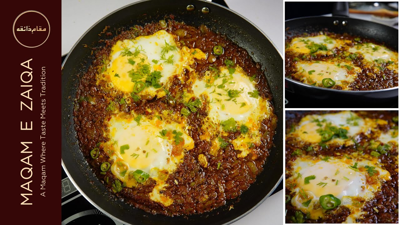 Khagina Egg Recipe | Hyderabadi Khagina Recipe | Easy & Quick Ande Ka ...