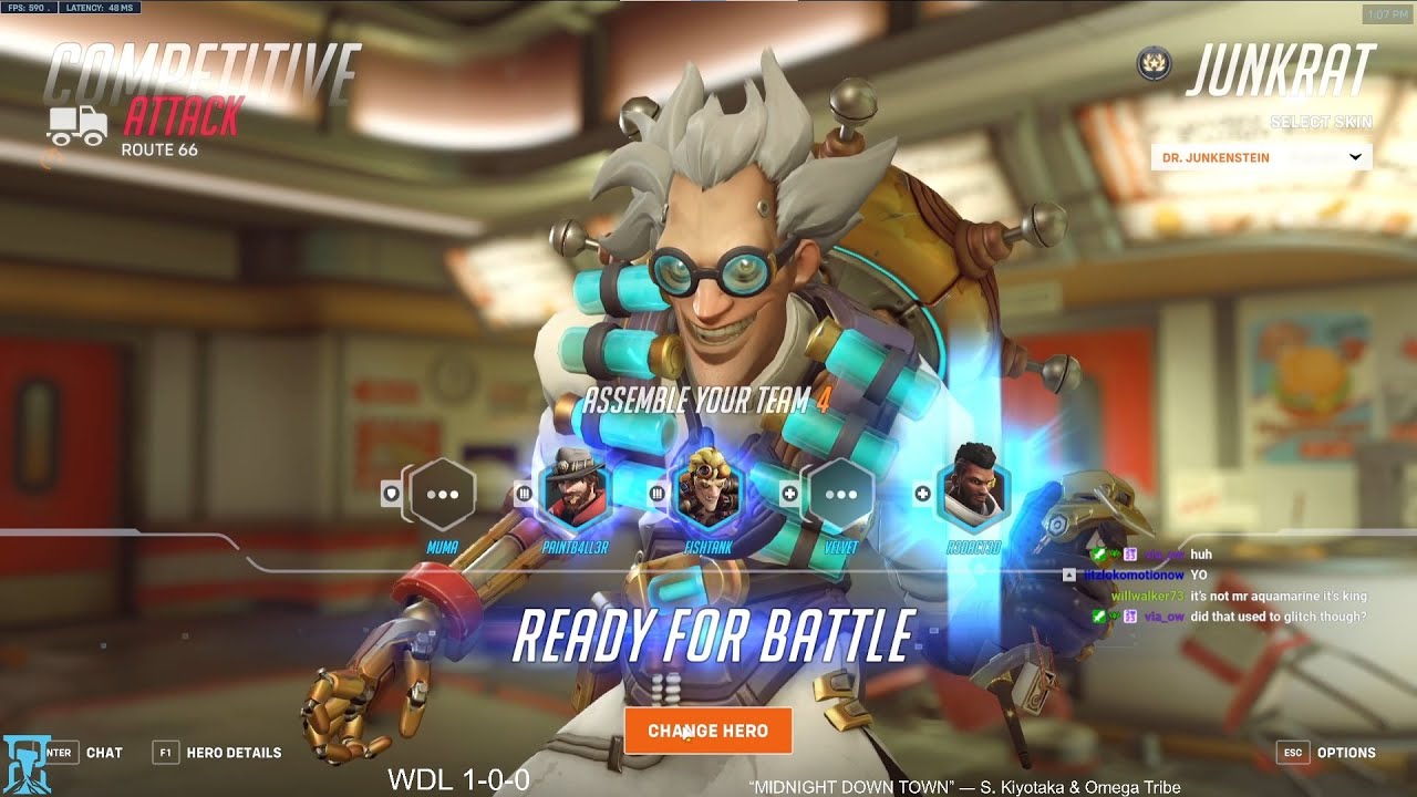 18K DMG! 4000+ HOURS ON JUNKRAT! AQUAMARINE JUNKRAT GAMEPLAY OVERWATCH ...