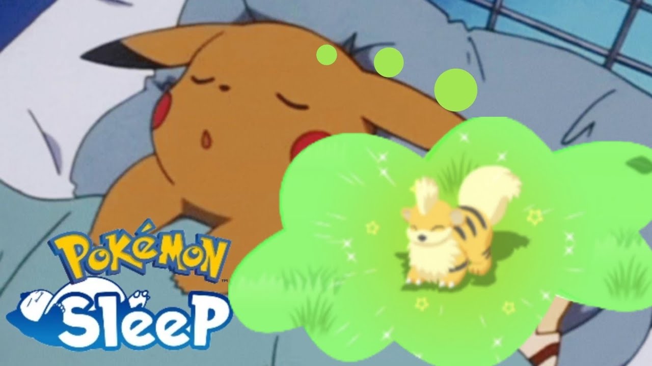 SHINY GROWLITHE IN POKEMON SLEEP - YouTube