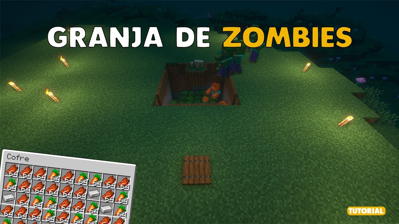 Mejor granja EXPERIENCIA de zombies para Minecraft Java 1.19 - YouTube