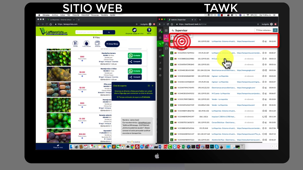 ¿VideoTutorial de Cómo usar tawk? - YouTube