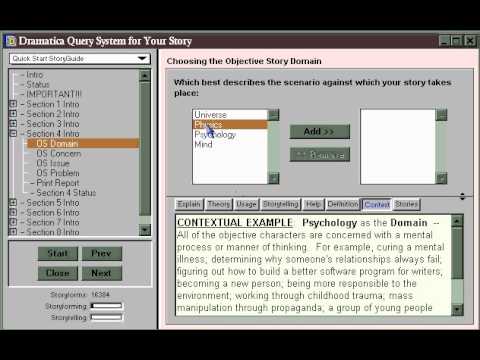 Dramatica Pro 4 - The Story Guide, Part 6 - YouTube