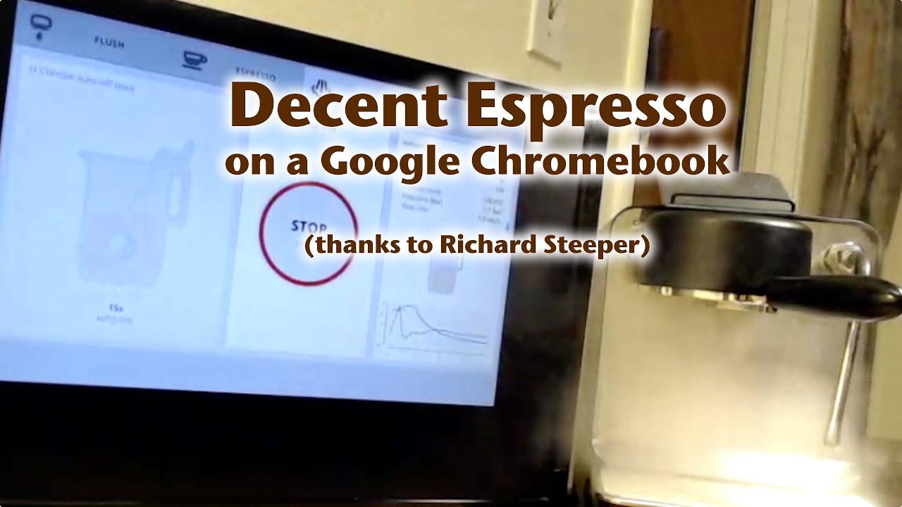 Decent Espresso on a Google Chromebook - YouTube
