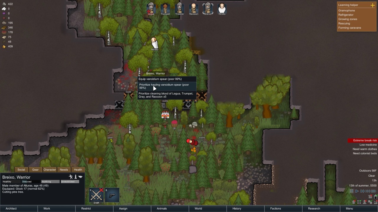 Let's Play Rimworld - The Lost Cannibal Tribe - Episode #2 - SteamOS ...