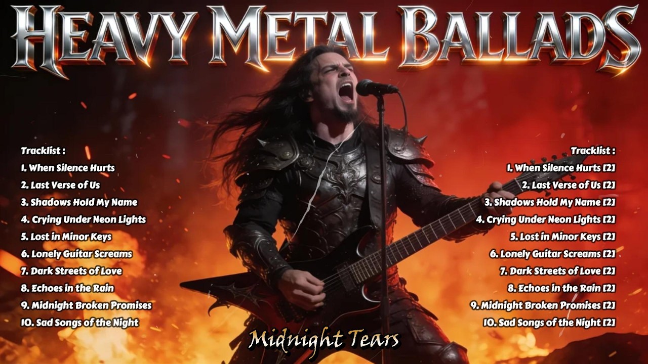 Heavy Metal Ballads 2026 🔥 Midnight Emotional Metal Playlist | Powerful ...