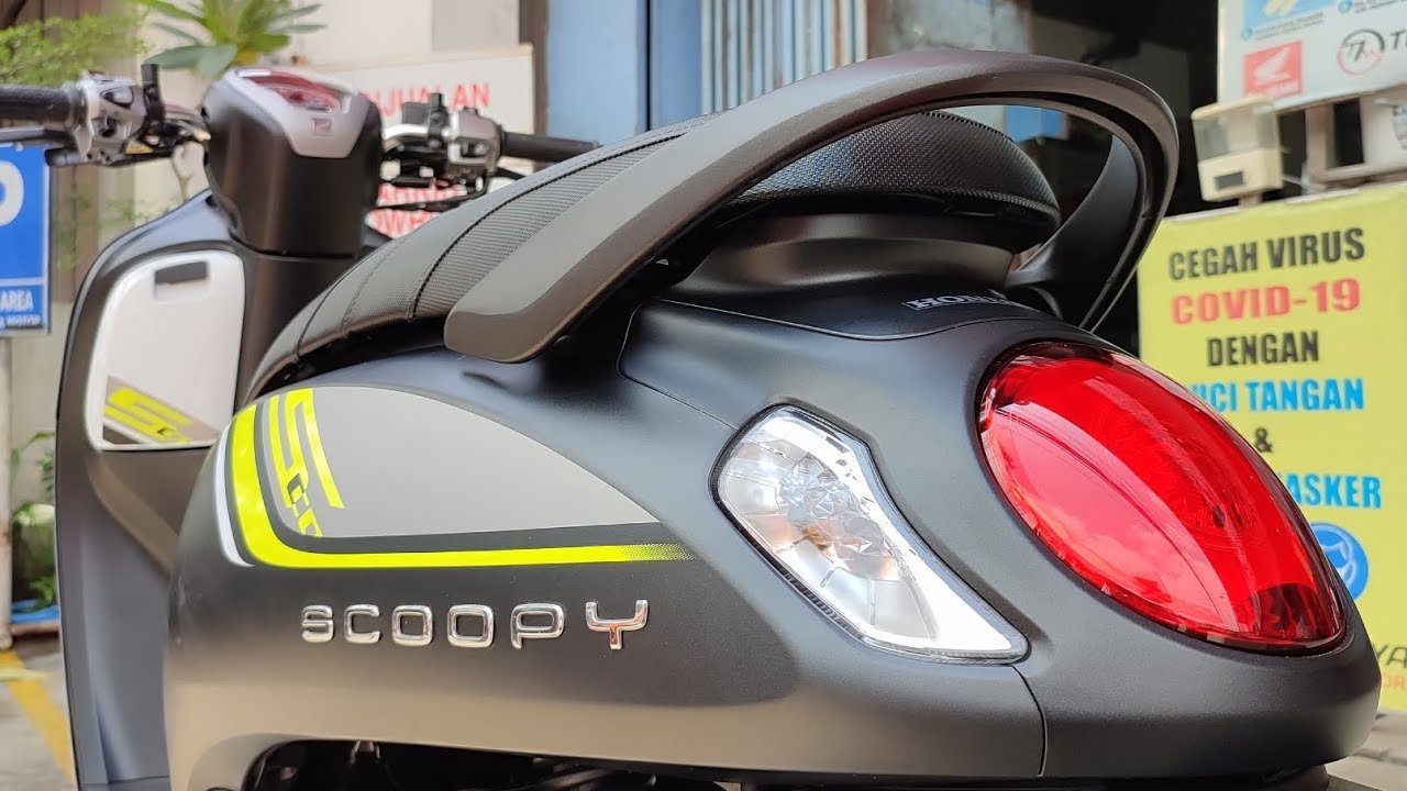 NEW SCOOPY SPORTY SILVER 2023 TERNYATA KEREN‼️ - YouTube