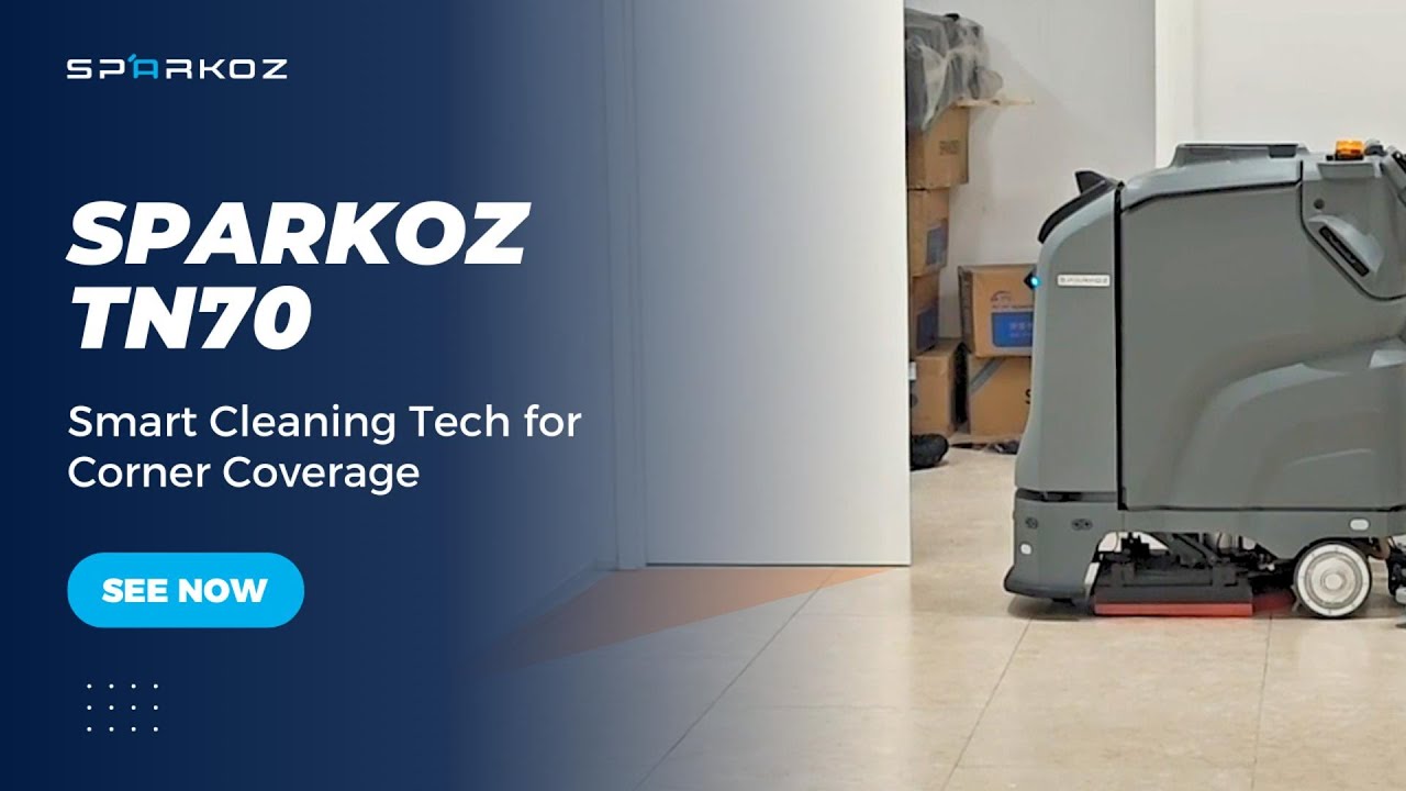 Never Miss a Corner Again. SPARKOZ Smart Cleaning Tech for 100% ...
