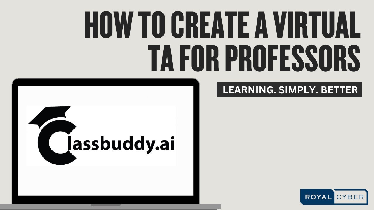 Classbuddy - How to create a Virtual TA for Professors - YouTube