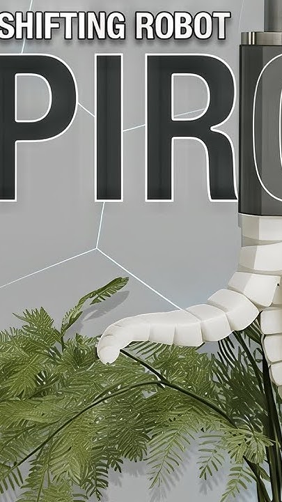 Meet SpiRobs — the shape-shifting robot inspired by octopus arms 🤖🐙 - YouTube