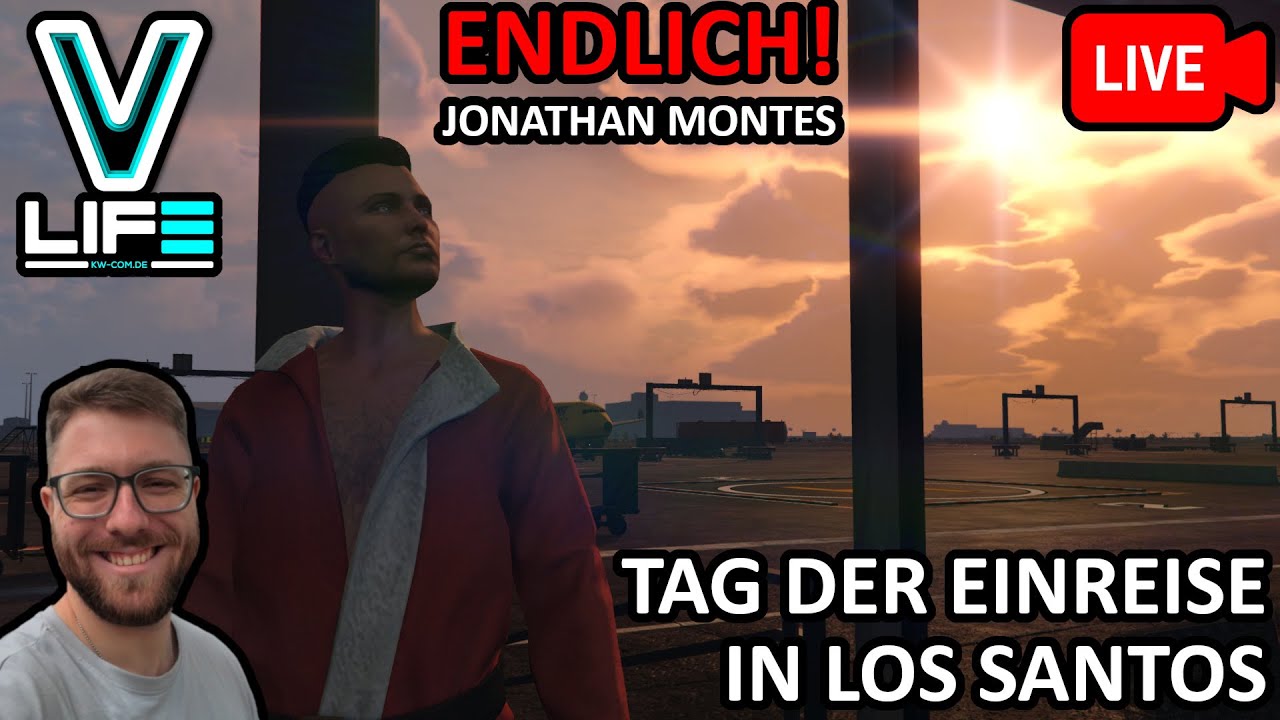 Endlich, der Tag der Einreise! John Montes [kw-com.de] | GTA RP - YouTube