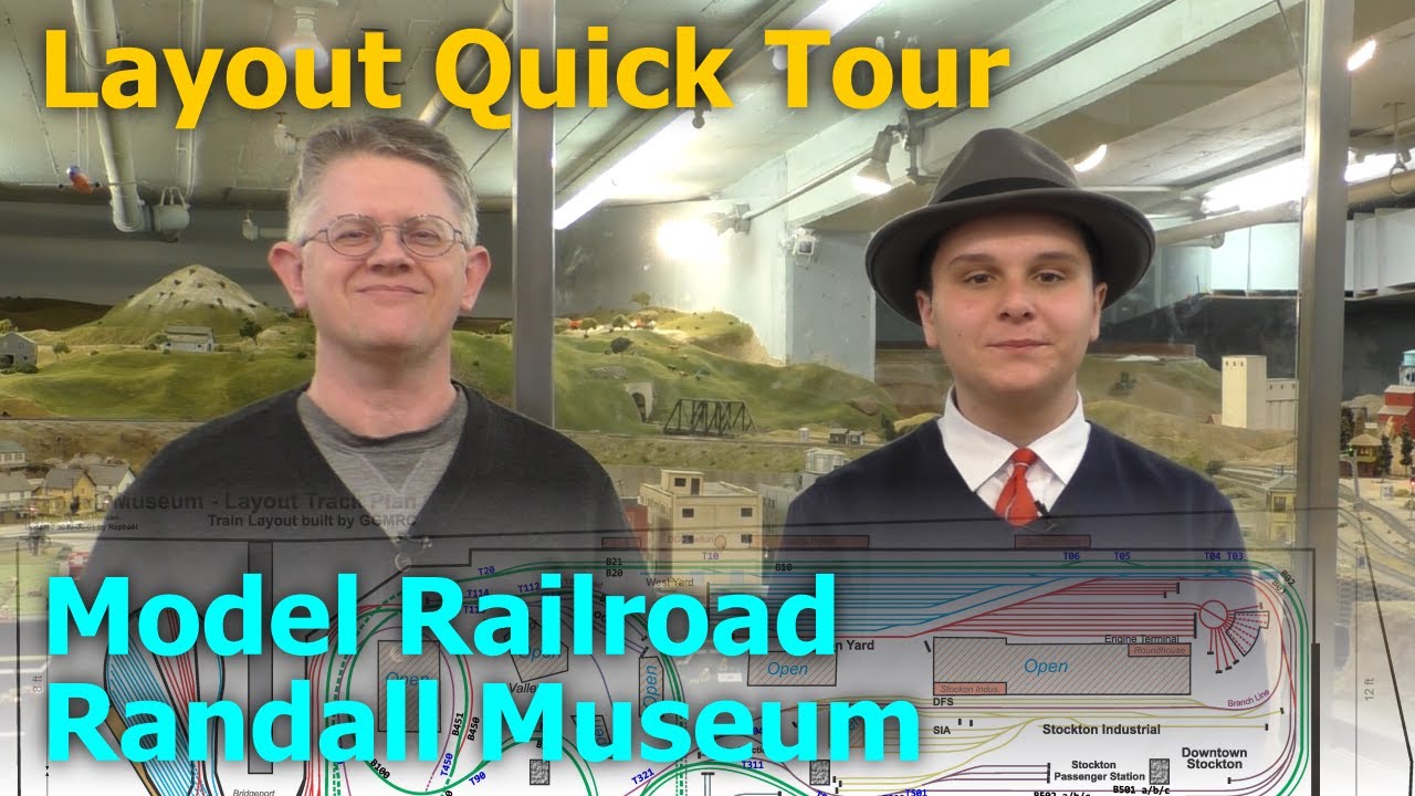 Layout Quick Tour - Randall Museum Model Railroad - YouTube