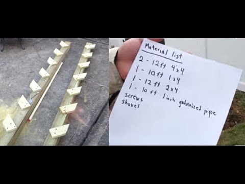 How to Make A Salmon Ladder [Material List Included] - YouTube