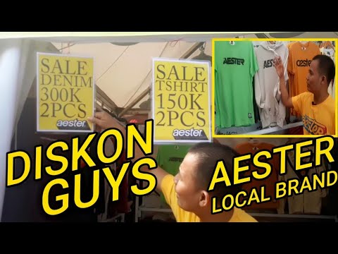 JAKCLOTH CIKARANG BOOTH AESTER PRODUK SEMUA DISKON - YouTube