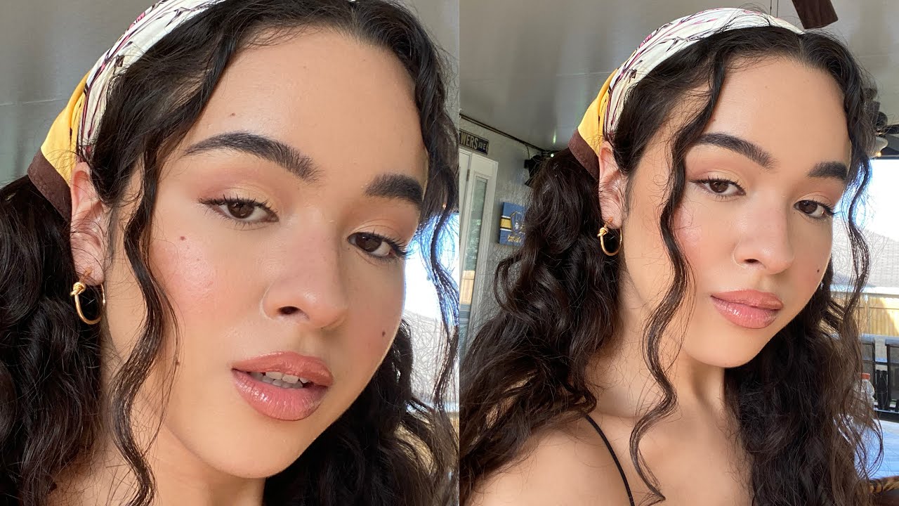 MY SPRING MODEL MAKEUP for acne prone + textured skin - YouTube