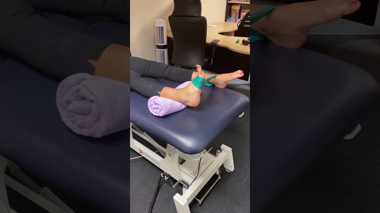 Resisted Ankle Eversion - YouTube